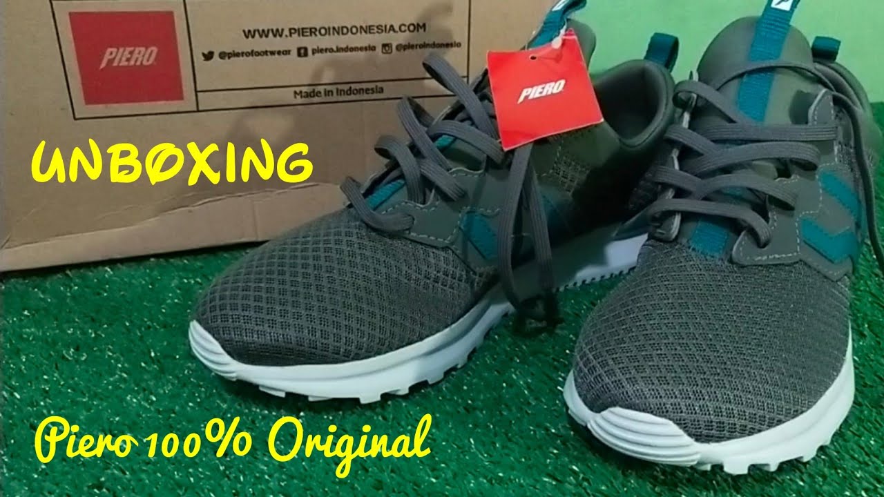 Unboxing Sepatu Piero Original - YouTube
