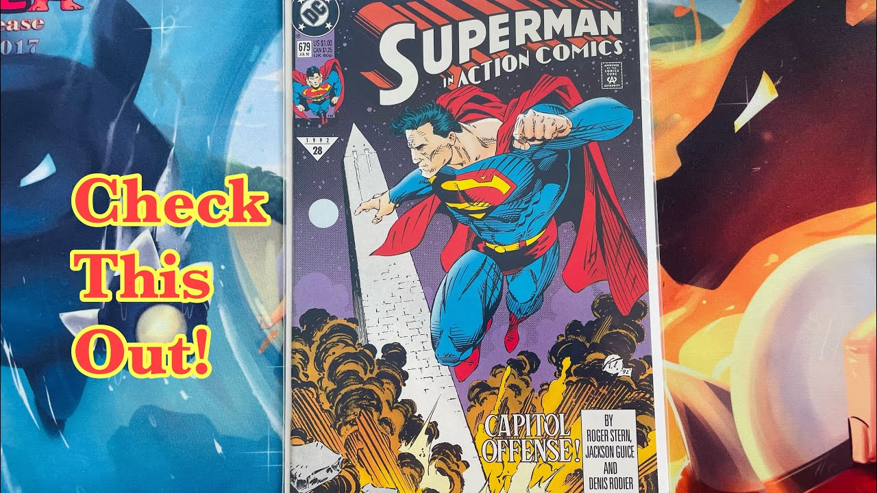 Superman In Action Comics #679 Comic Book - YouTube