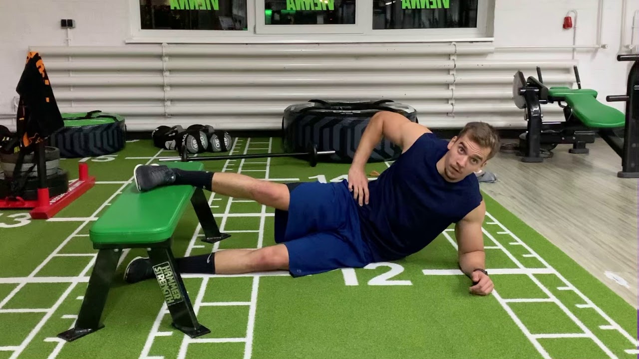 Adductor Side Plank - YouTube