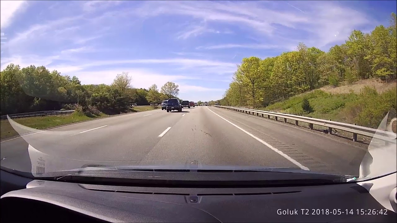 Pickup passing a State Trooper on the Interstate - YouTube