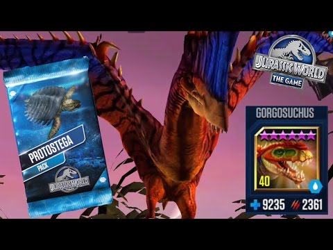 Battle For Protostega Pack - Jurassic World The Game - YouTube
