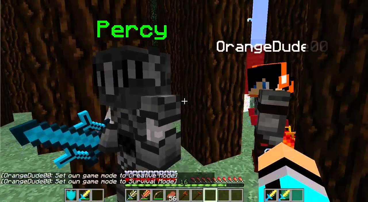 Minecraft: Percy Jackson Role Play S3 E2 - YouTube