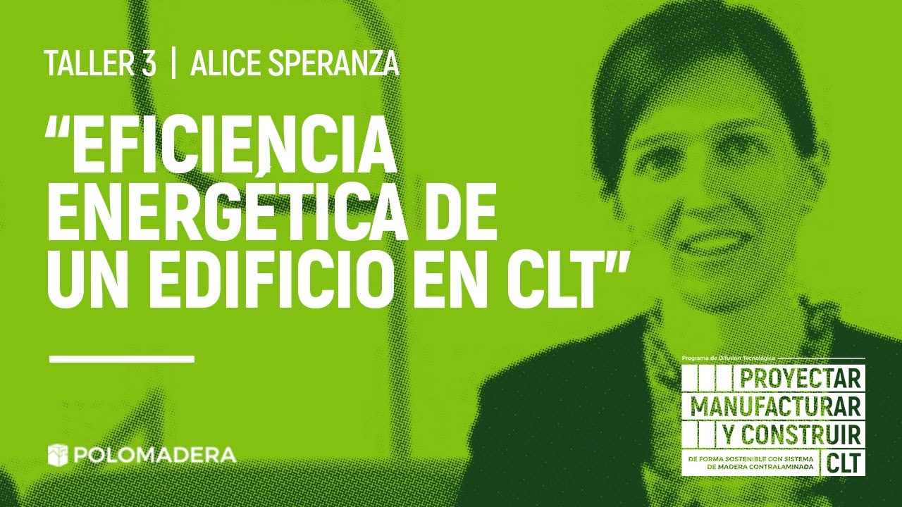 TALLER 3 "EFICIENCIA ENERGETICA EN CLT" | ALICE SPERANZA - 5ra parte ...