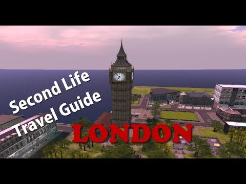 Real Life Places in Second Life ~ London - YouTube
