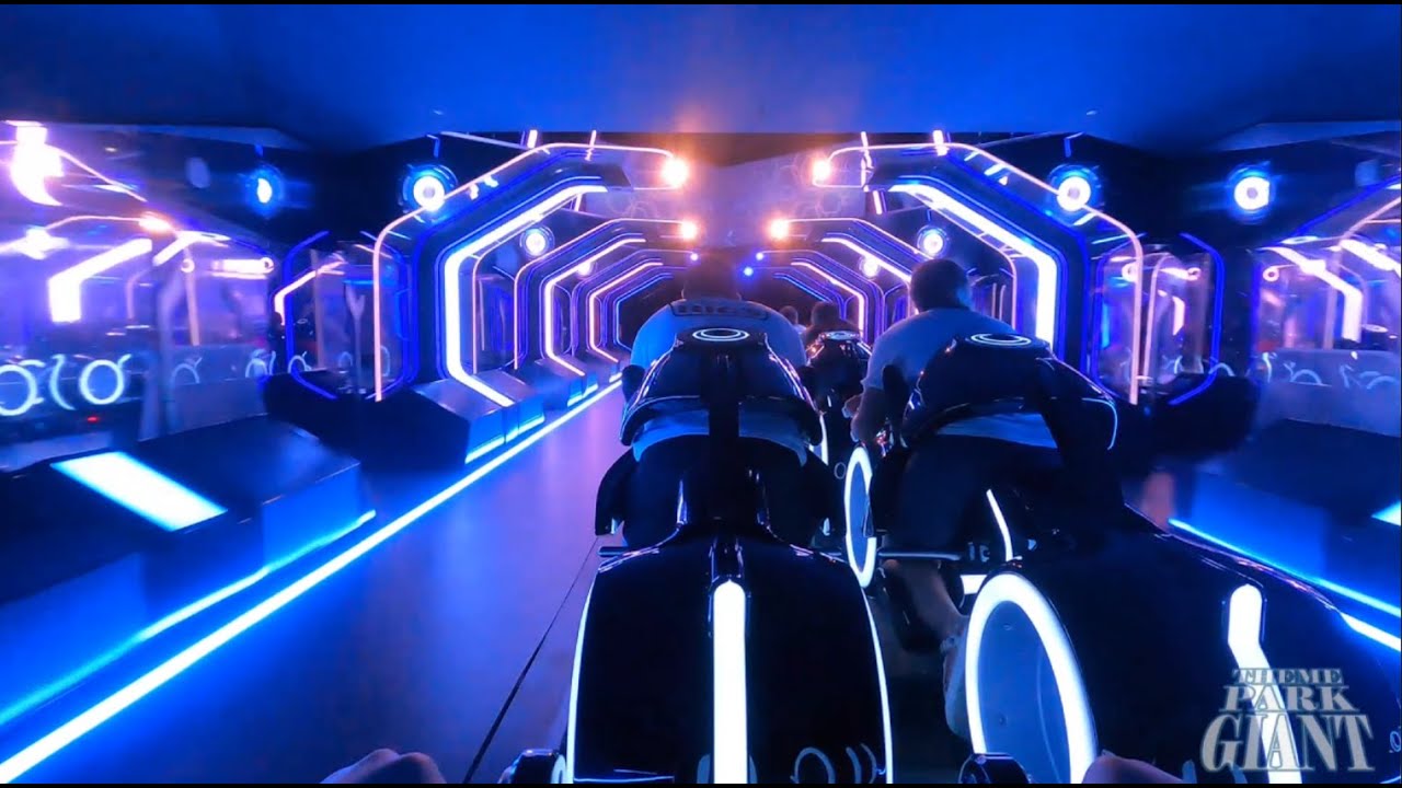 TRON Lightcycle/Run - Magic Kingdom Walt Disney World Ride POV! - YouTube