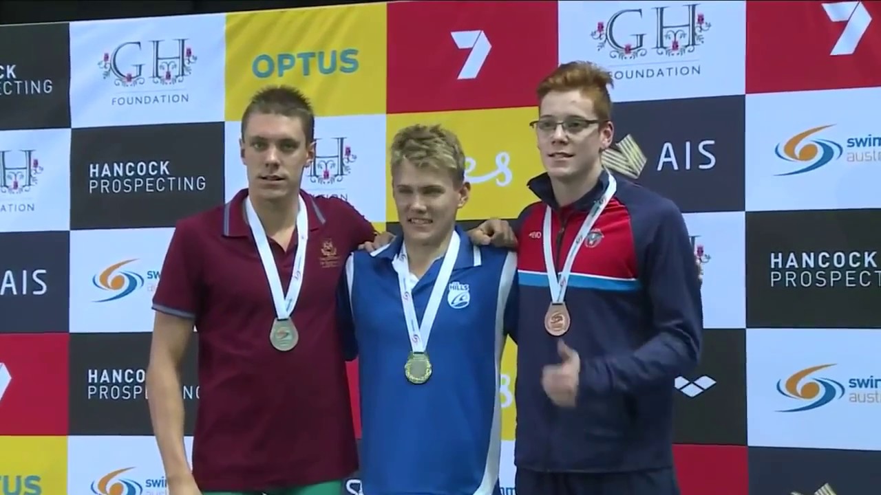 Tim Hodge - 50m Backstroke Final - 2017 Hancock Prospecting Australian ...