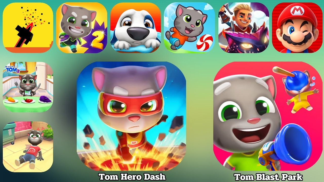 Tom Hero Dash; Tom Blast Park; Tom Cat; My Tom 2; Level Devil; My Hank ...