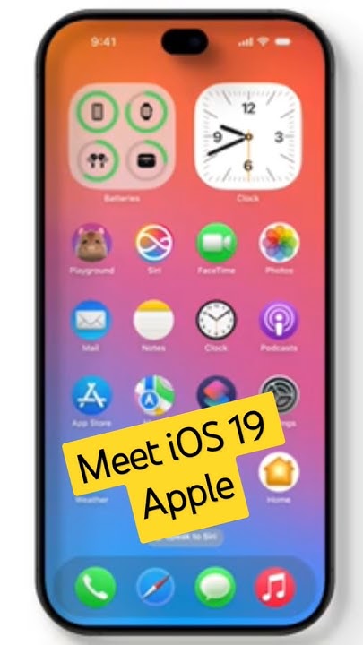 Meet IOS 19 | Apple #shorts - YouTube