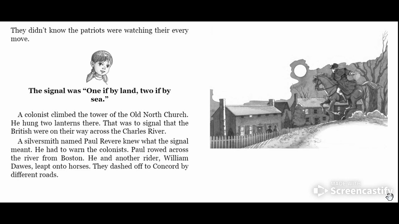 The Magic Tree House Fact Tracker American Revolution Ch.4 The Shot ...