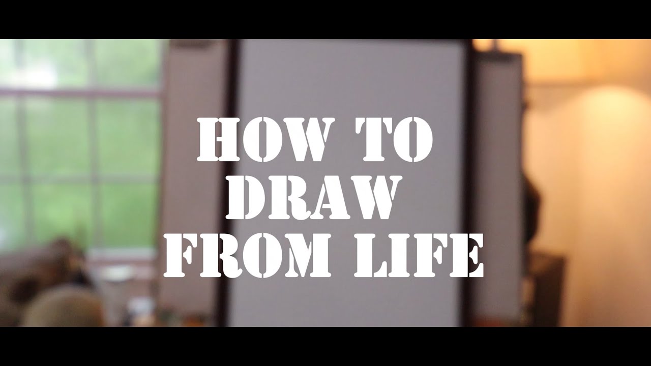 How to DRAW from LIFE: FREE LECTURE DEMO - YouTube