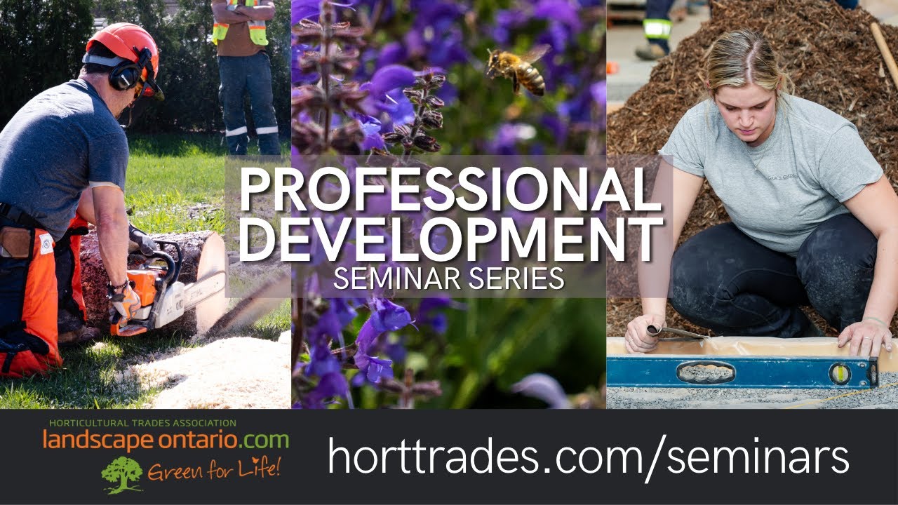 Professional Development Seminars | Learn with Landscape Ontario - YouTube