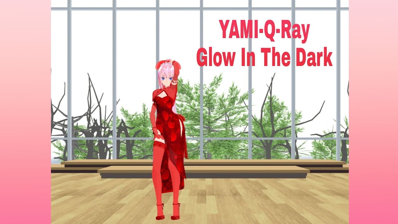{MMD} Yumi-Q-Ray - Glow In The Dark [Luka] - YouTube