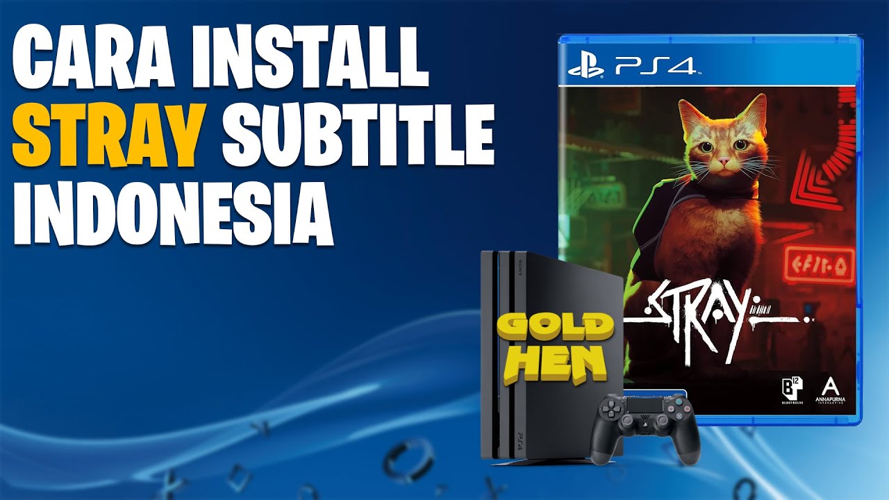 CARA INSTALL STRAY SUBTITLE INDONESIA DI PS4 - YouTube