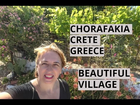 such a beautiful village CHORAFAKIA near to Chania, Crete , GREECE ...