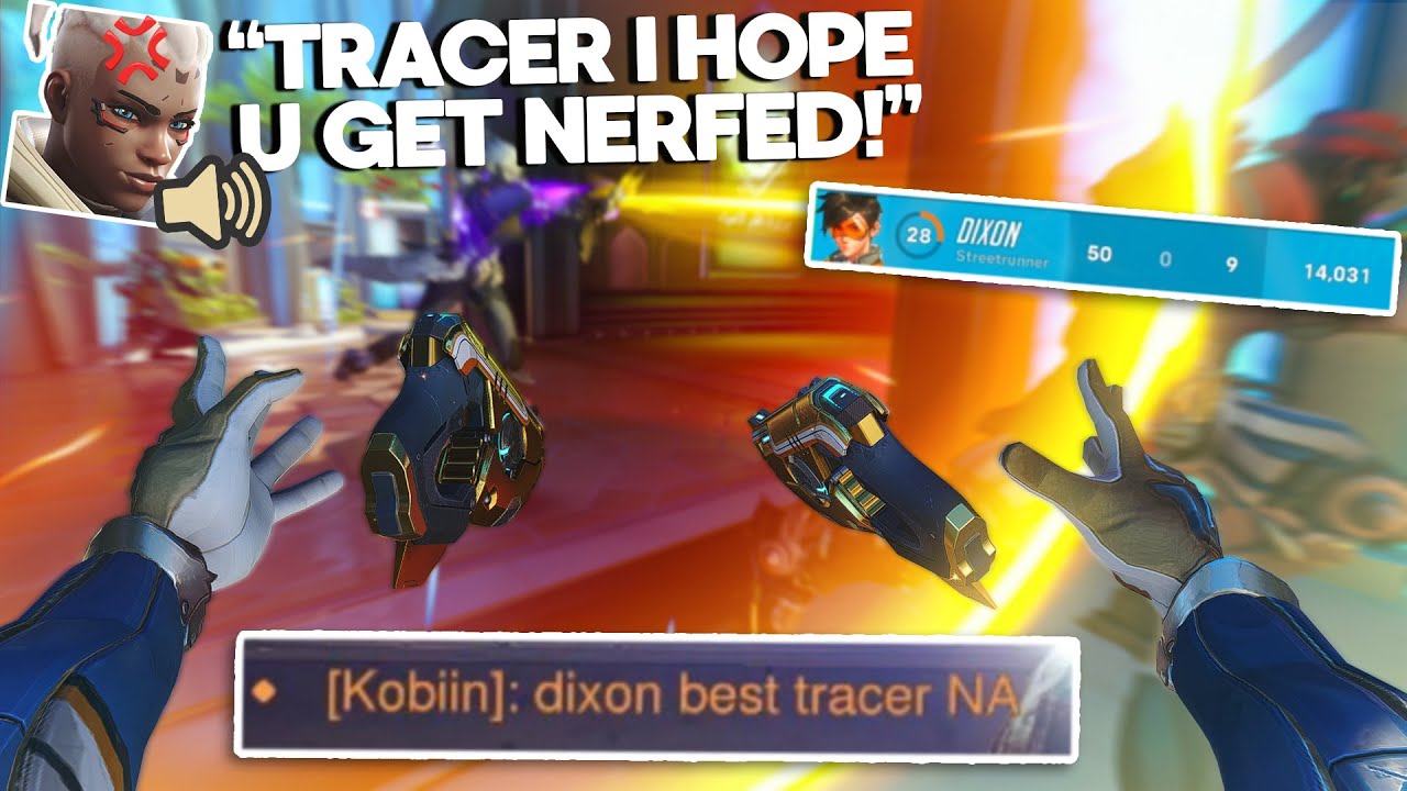 POV: You abuse the NEW Tracer Buff in Overwatch 2 - YouTube