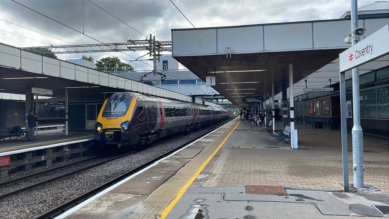 Trains at Coventry 4/9/2025 - YouTube