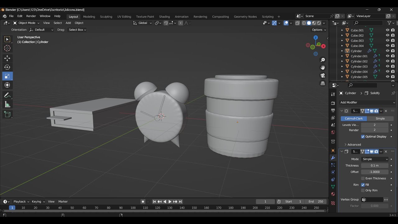 Object Mode y Edit Mode - YouTube