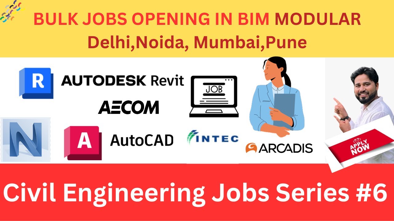 Bulk BIM modular jobs ||Civil Engineering Jobs series #6|| - YouTube