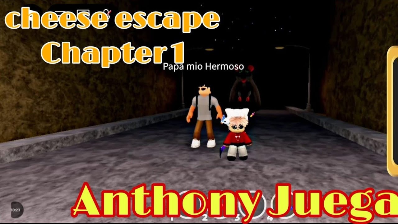 Cheese Escape Chapter 1 #roblox #AnthonyJuega #gaming - YouTube