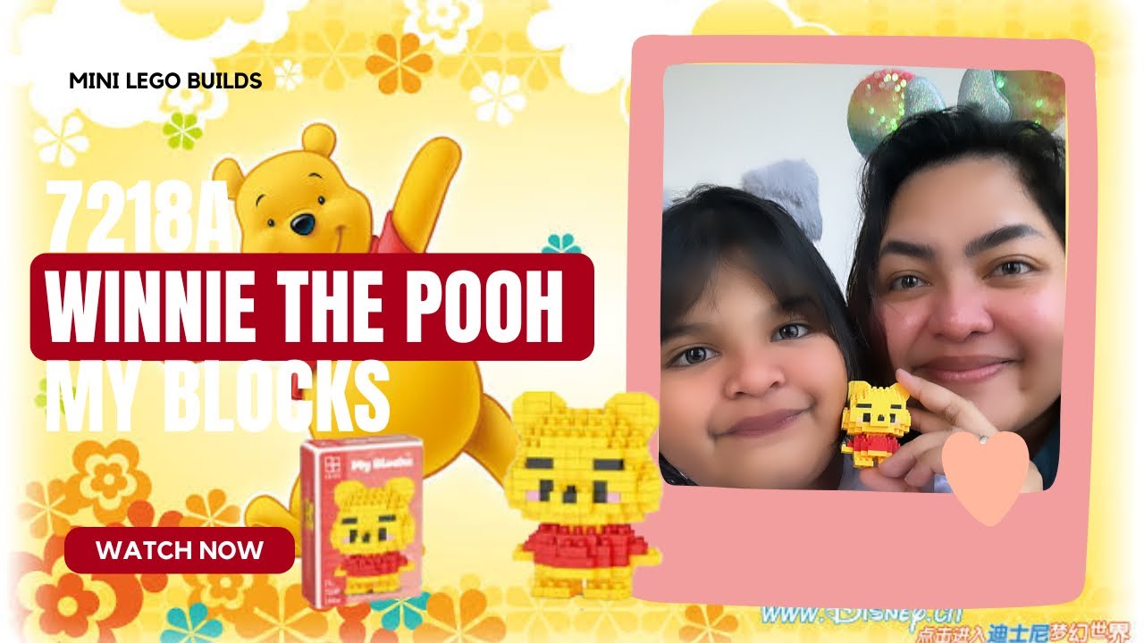 BUILDING WINNIE THE POOH 7218A LBOYU MY BLOCKS TUTORIAL - YouTube