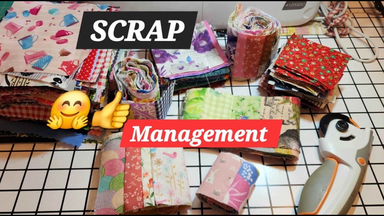 Mega Scrap Management, Make Your Own Charm Packs, Scrap Rolls, Precut Scraps Blocks, # ...