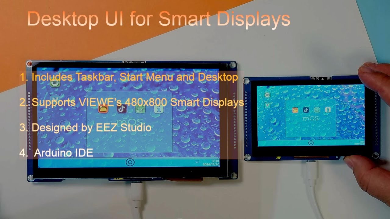 Introduction Desktop Ul for Smart Displays - YouTube