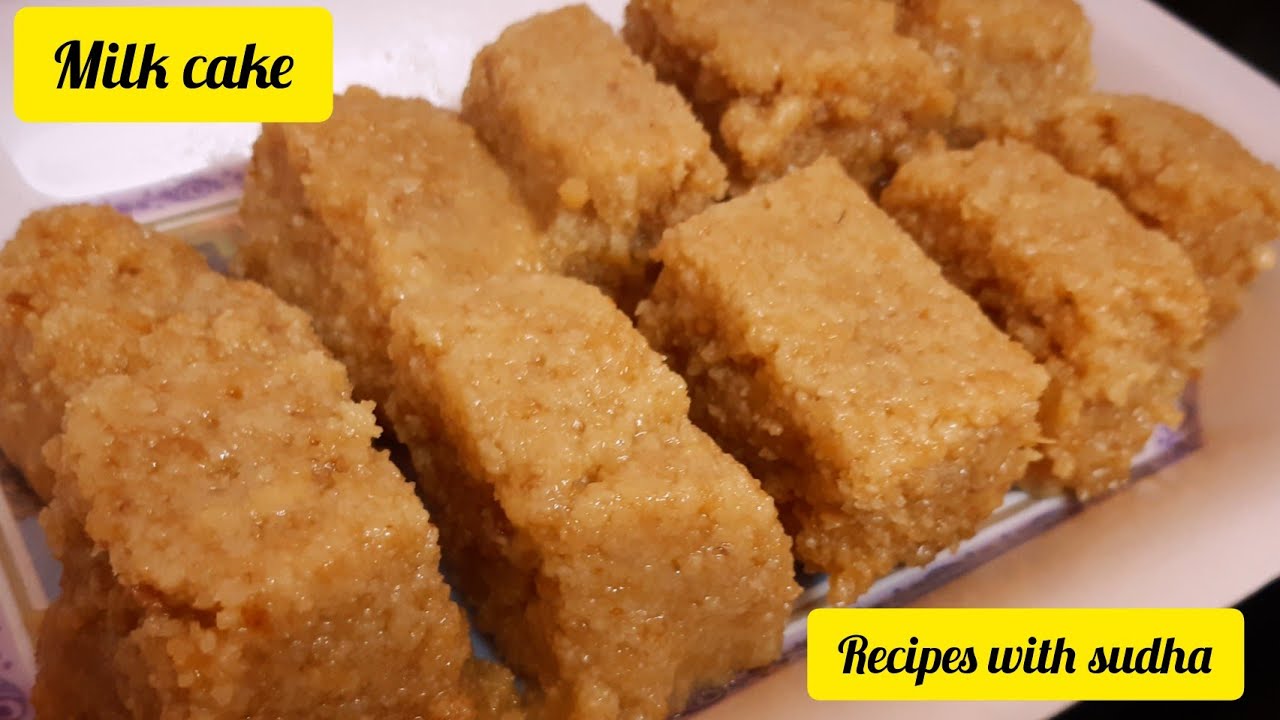 मिल्क केक घर पर बनाए बहुत ही आसान तरीके से - Milk Cake Recipe || India ...