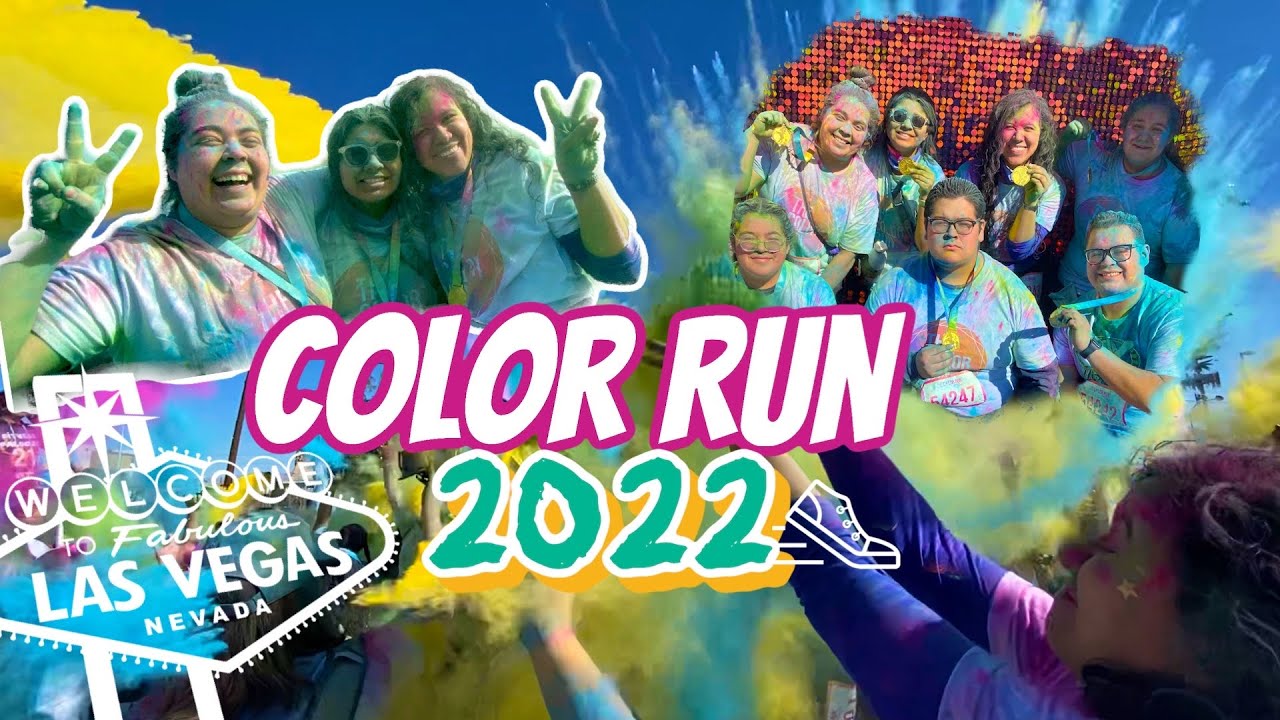 Color Run February 2022 • 🏃🏻‍♀️ Las Vegas, NV - YouTube