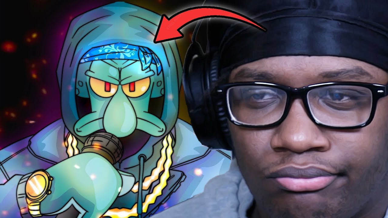 Squidward The THUG!!! | GLORB - TRENDSETTER (Reaction) - YouTube