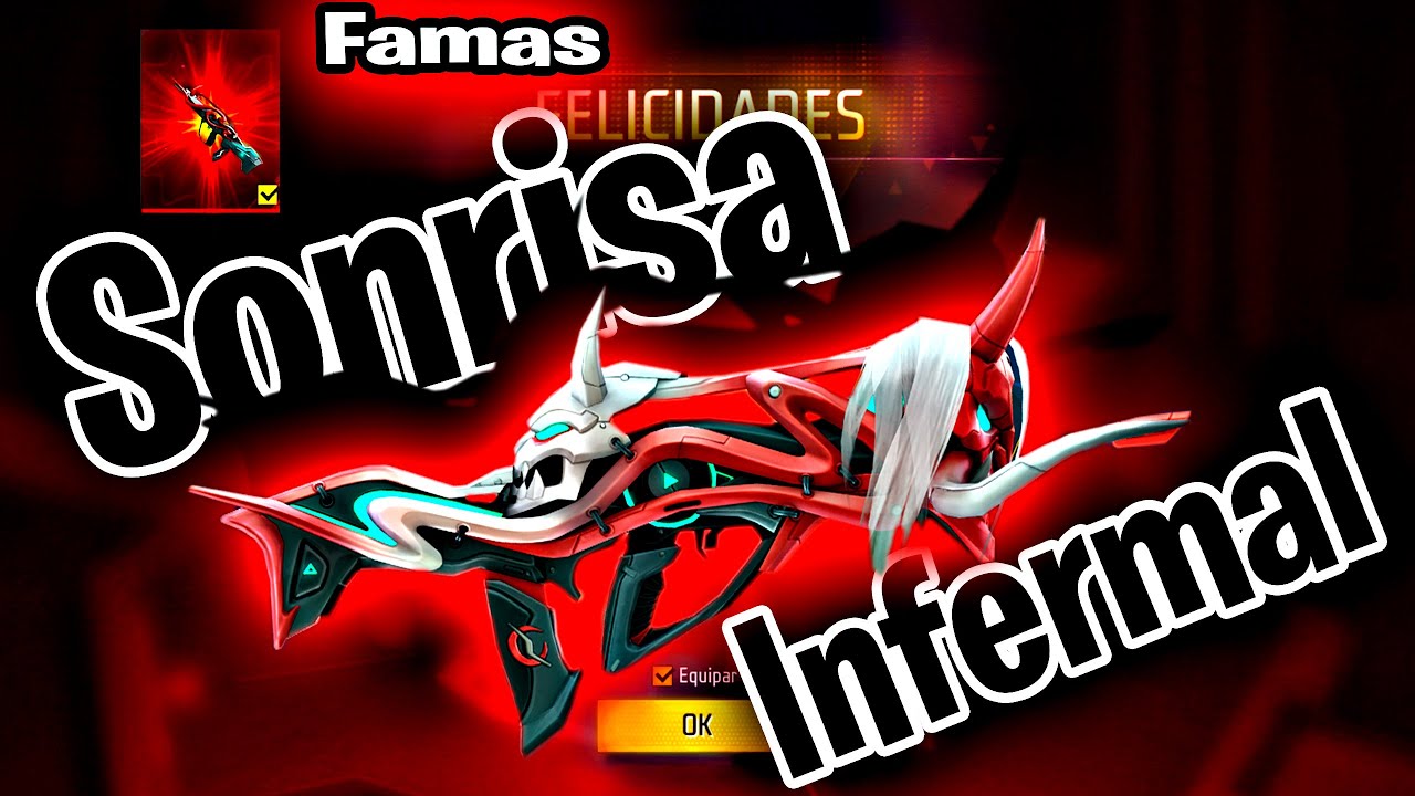 La Sonrisa Infernal de la Famas Arrasa en Free Fire (¿La Mejor Arma ...