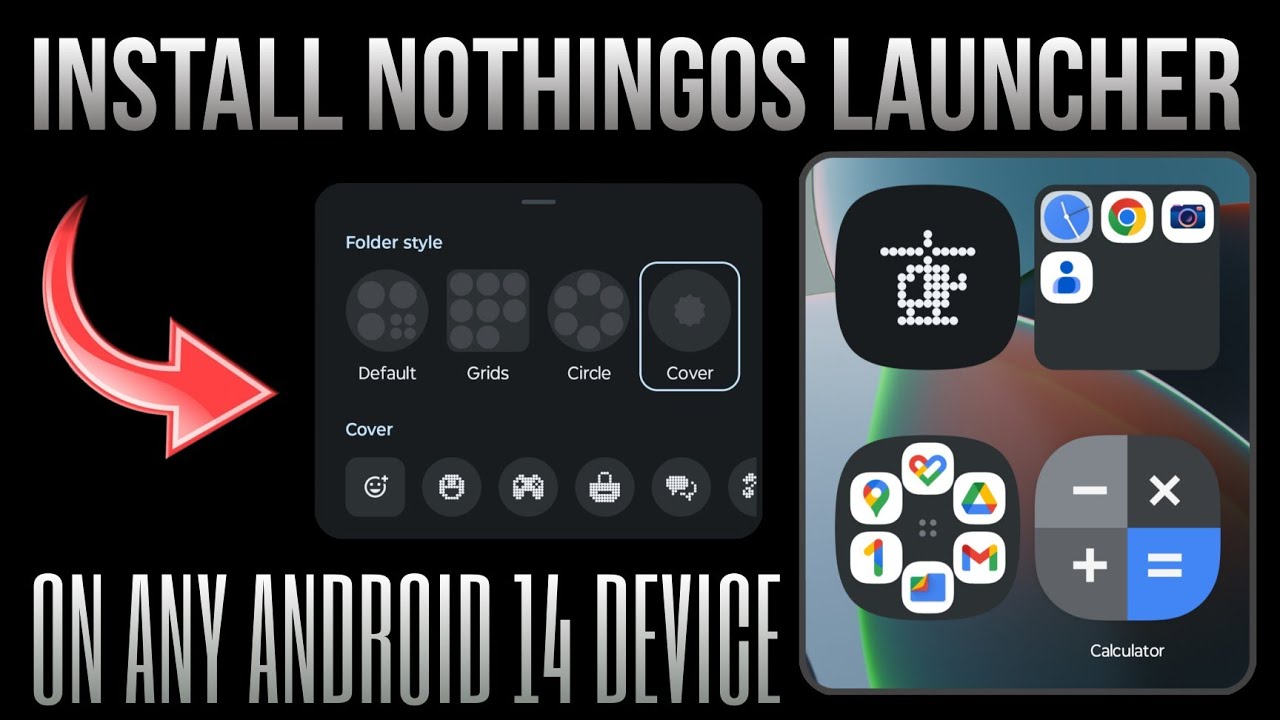 Get NothingOS Launcher On Any Android 14 Device | Techtitive - YouTube