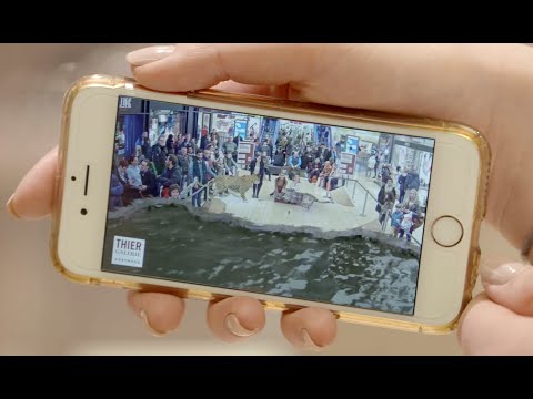 Big-screen Augmented Reality Experience by INDE at Thier-Galerie ...