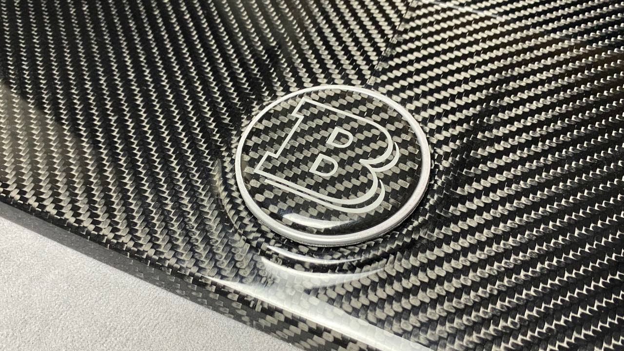 Brabus Logo Emblem Hood Scoop made for Mercedes G Class G63 G55 G500 ...