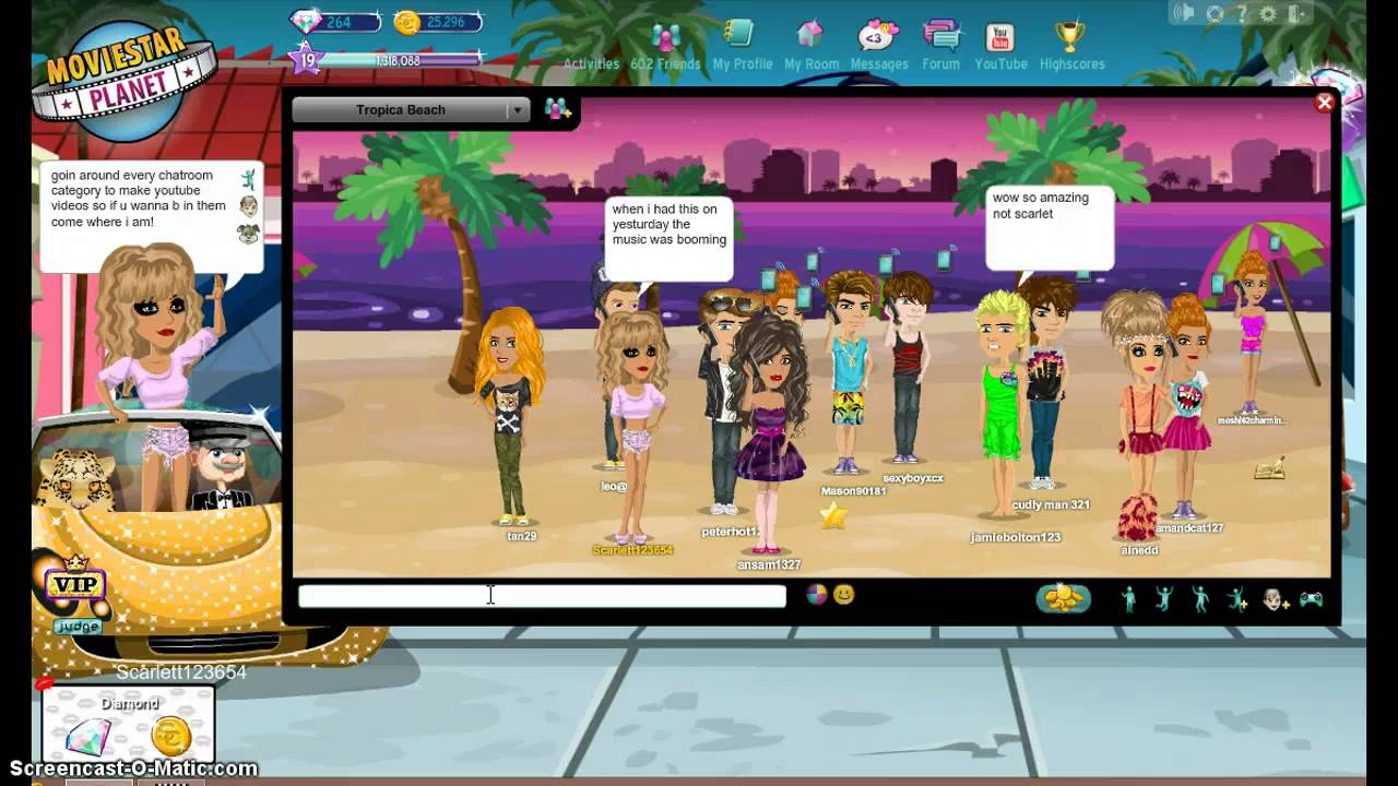 ~MSP~~Chatrooms~~Beach~ - YouTube