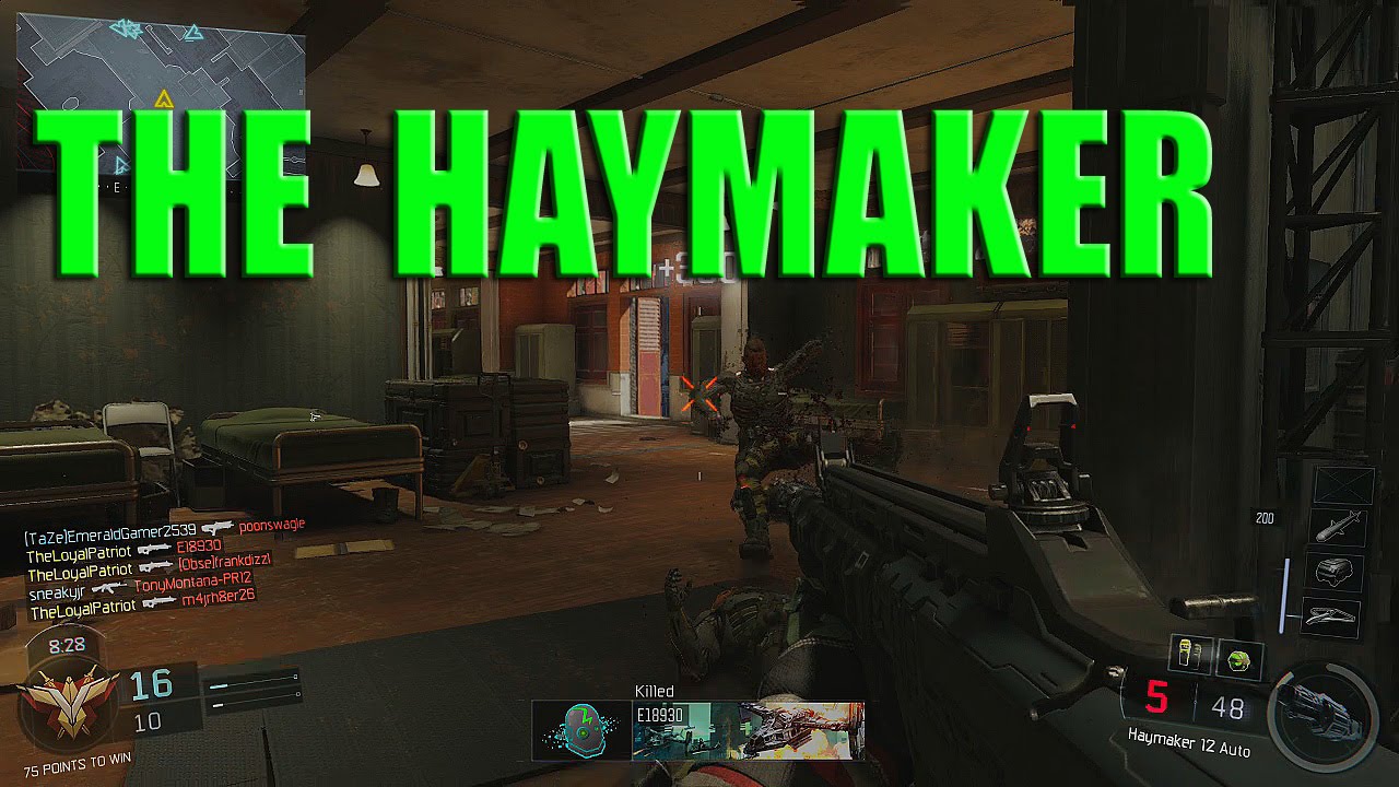The Haymaker Shotgun | Black Ops 3 - YouTube