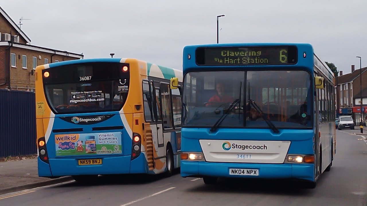 Stagecoach bus frenzy Stagecoach Hartlepool 34611 NK04 NPX And ...