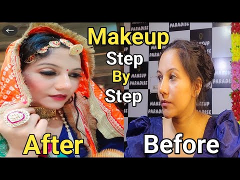Step by step Makeup Tutorial For Beginners 💄| How to Create an Indian ...