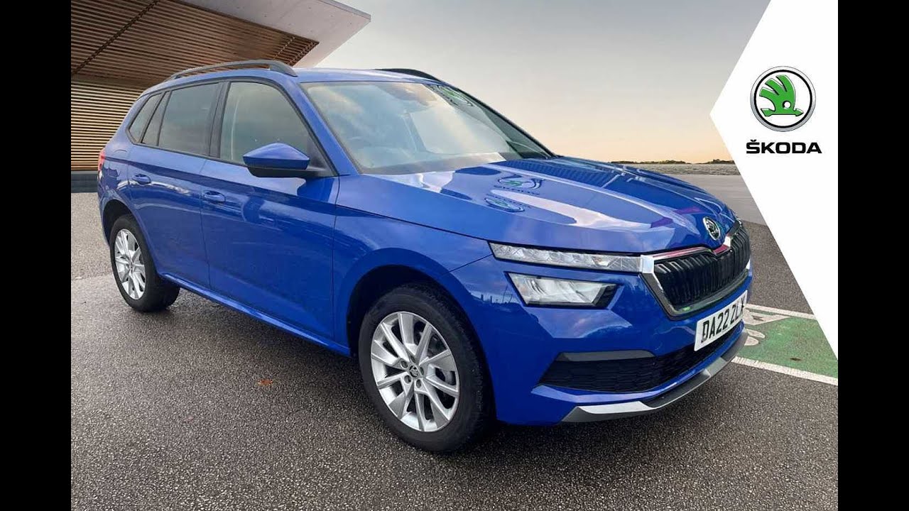 Fabelhafte Skoda Kamiq Energy Blau Bild