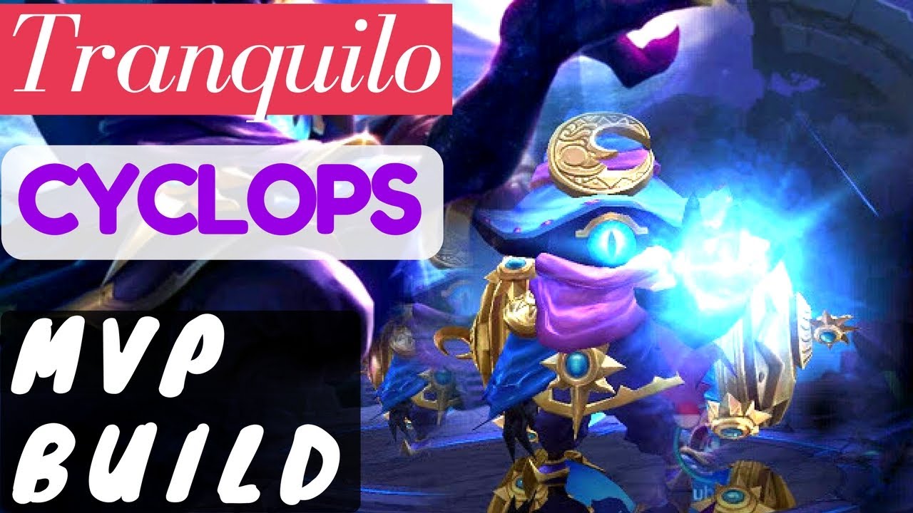 MVP Build [Rank 1 Cyclops] | Cyclops Gameplay and Build By Tranquilo ...
