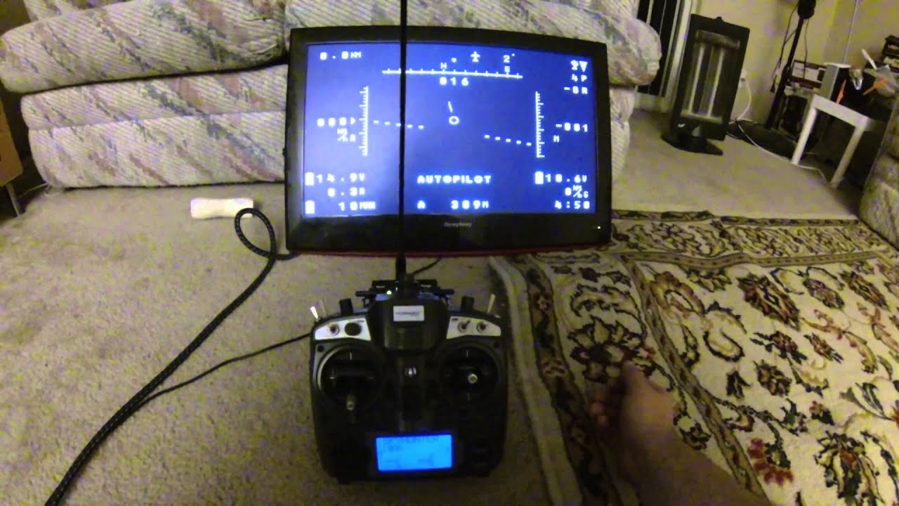 How To setup Cyclops Tornado OSD WAYPOINTS WITH Turnigy ER9X - YouTube