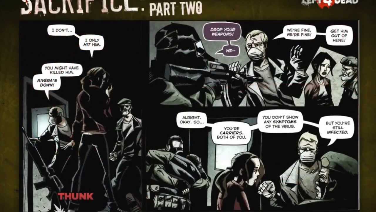Left 4 Dead 2 The Sacrifice Comic Part 2 - YouTube