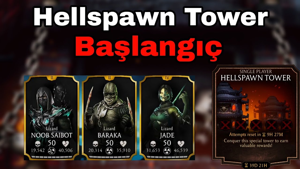 Hellspawn Tower Başlangıç | Mk Mobile - YouTube