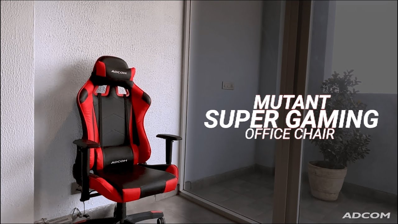 Adcom Mutant Super Gaming Office Multi-Functional Chair | Unboxing, Installation & Overview ...