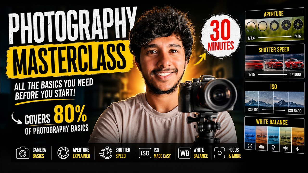 Photography Basics in Tamil - போட்டோகிராபி தமிழில் - 80% of Photography ...