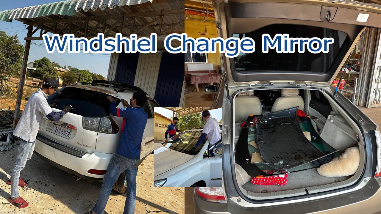 how to change Car Mirror front the best video - YouTube