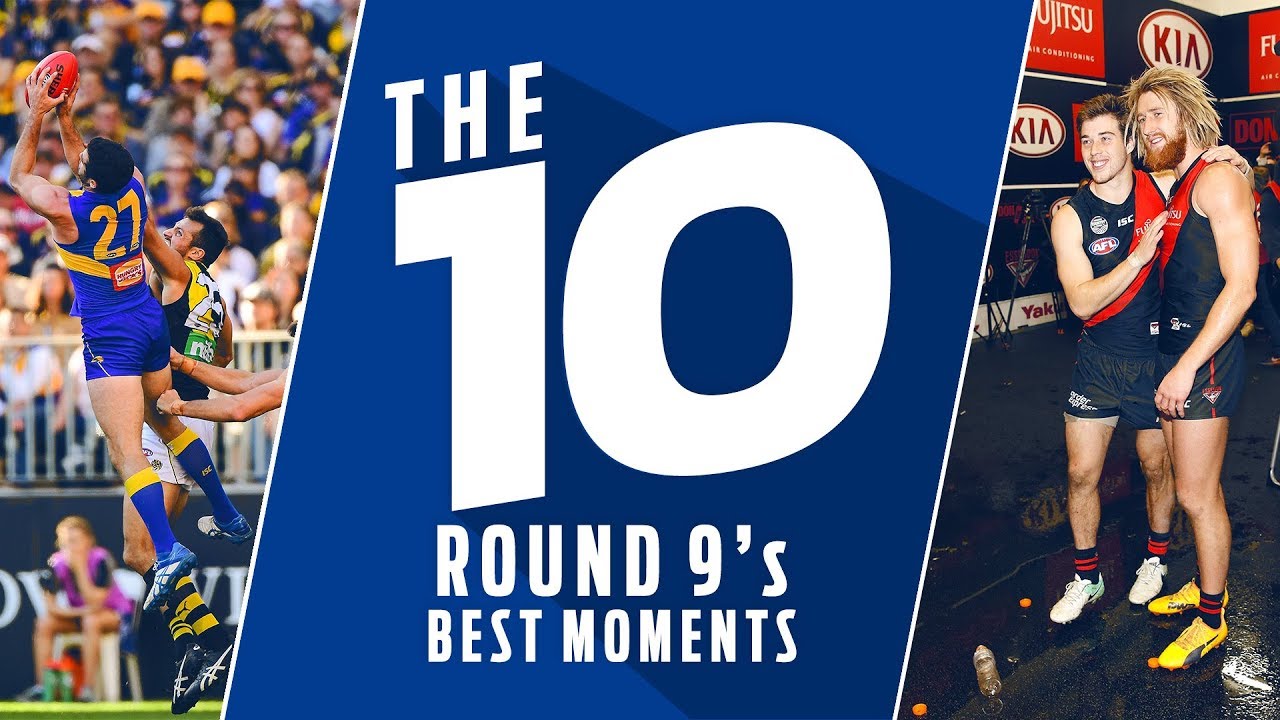 The 10: Best moments from Round 9 | 2018 | AFL - YouTube
