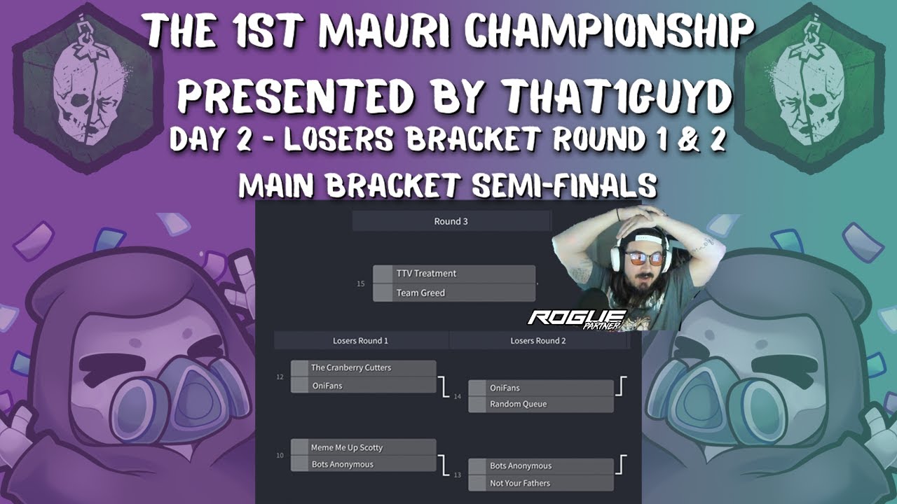 Mauri Championship DBD Tournament | Dead By Daylight | Day 2 - YouTube