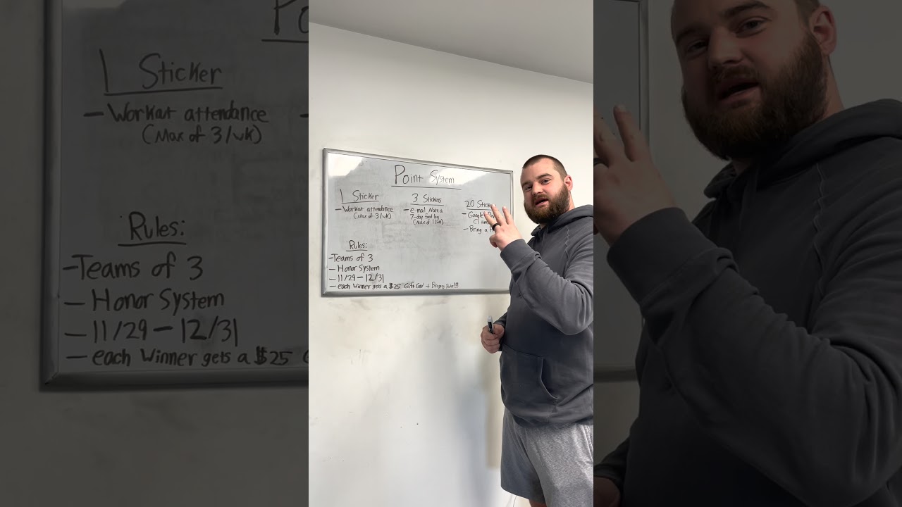 2021 Holiday Accountability Challenge - YouTube