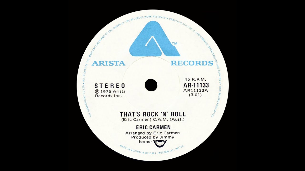 That’s Rock ‘N’ Roll - Eric Carmen (Original Stereo) - YouTube