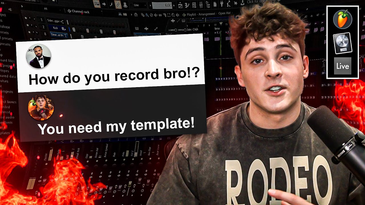 How to Record a Rap song in FL Studio 21! (Recording Template) - YouTube
